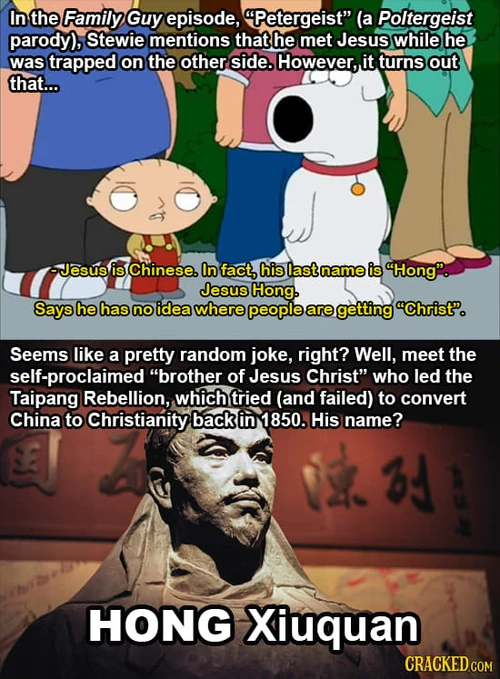 Petergeist/References | Family Guy Wiki | Fandom