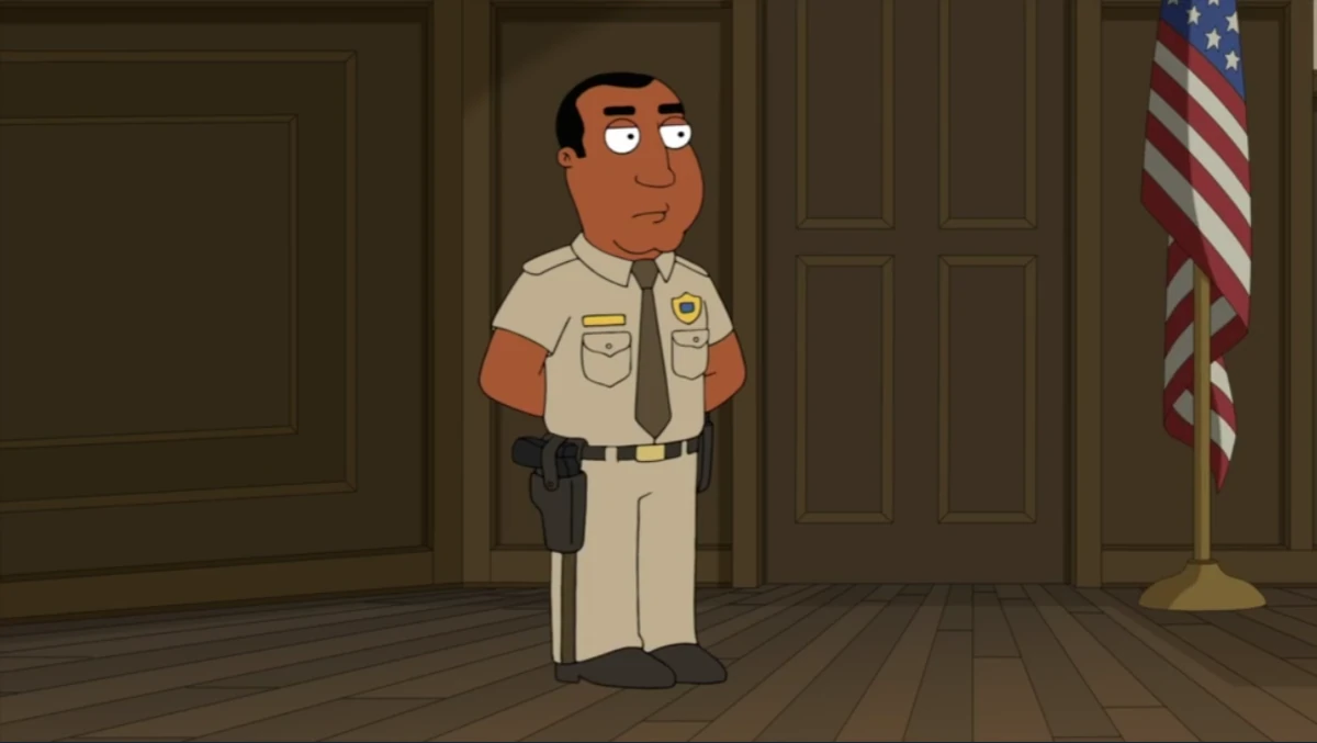 Bailiff Clarence | Family Guy Wiki | Fandom
