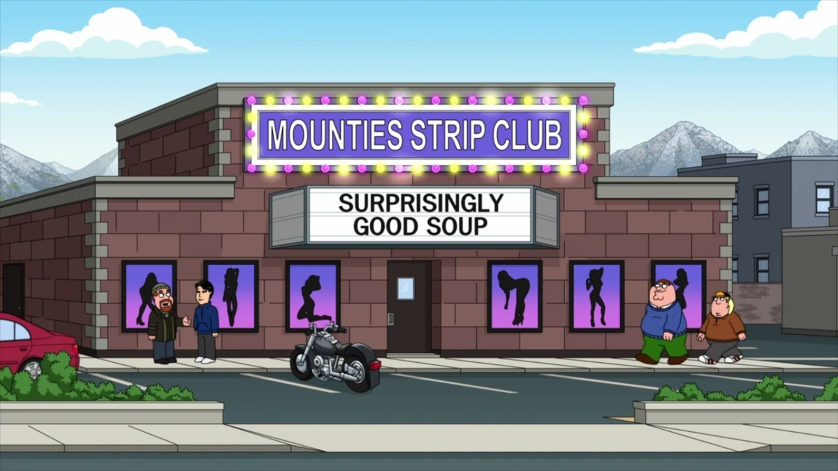 Mounties Strip Club | Family Guy Wiki | Fandom