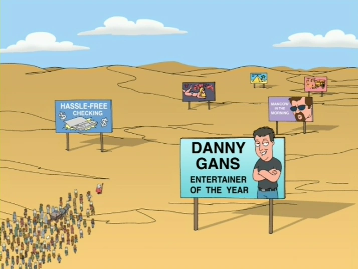 Danny Gans | Family Guy Wiki | Fandom