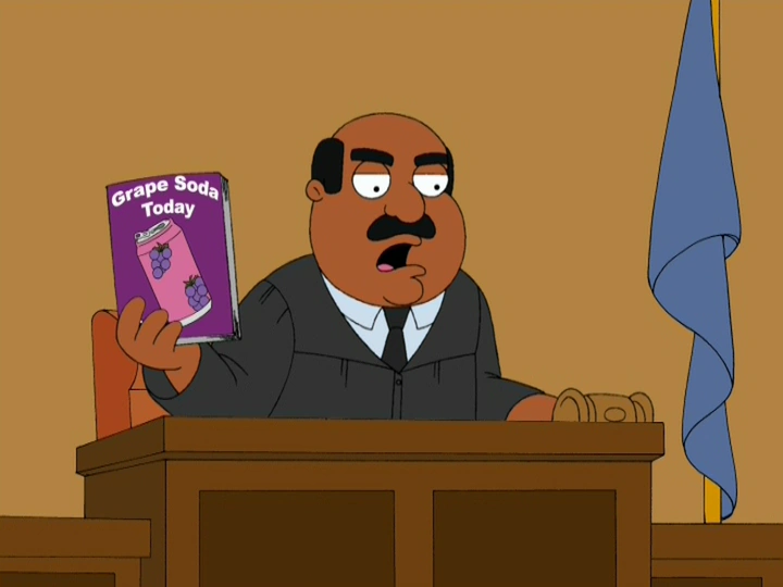 Grape Soda Today | Family Guy Wiki | Fandom