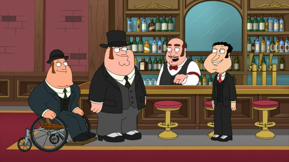 A Woman Walks Into a Bar | Family Guy Fanon Wiki | Fandom