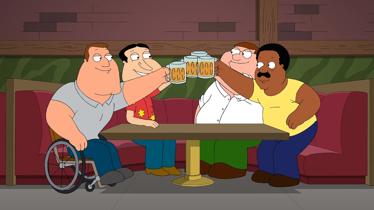 He's Bla-ack! | Family Guy Fanon Wiki | Fandom