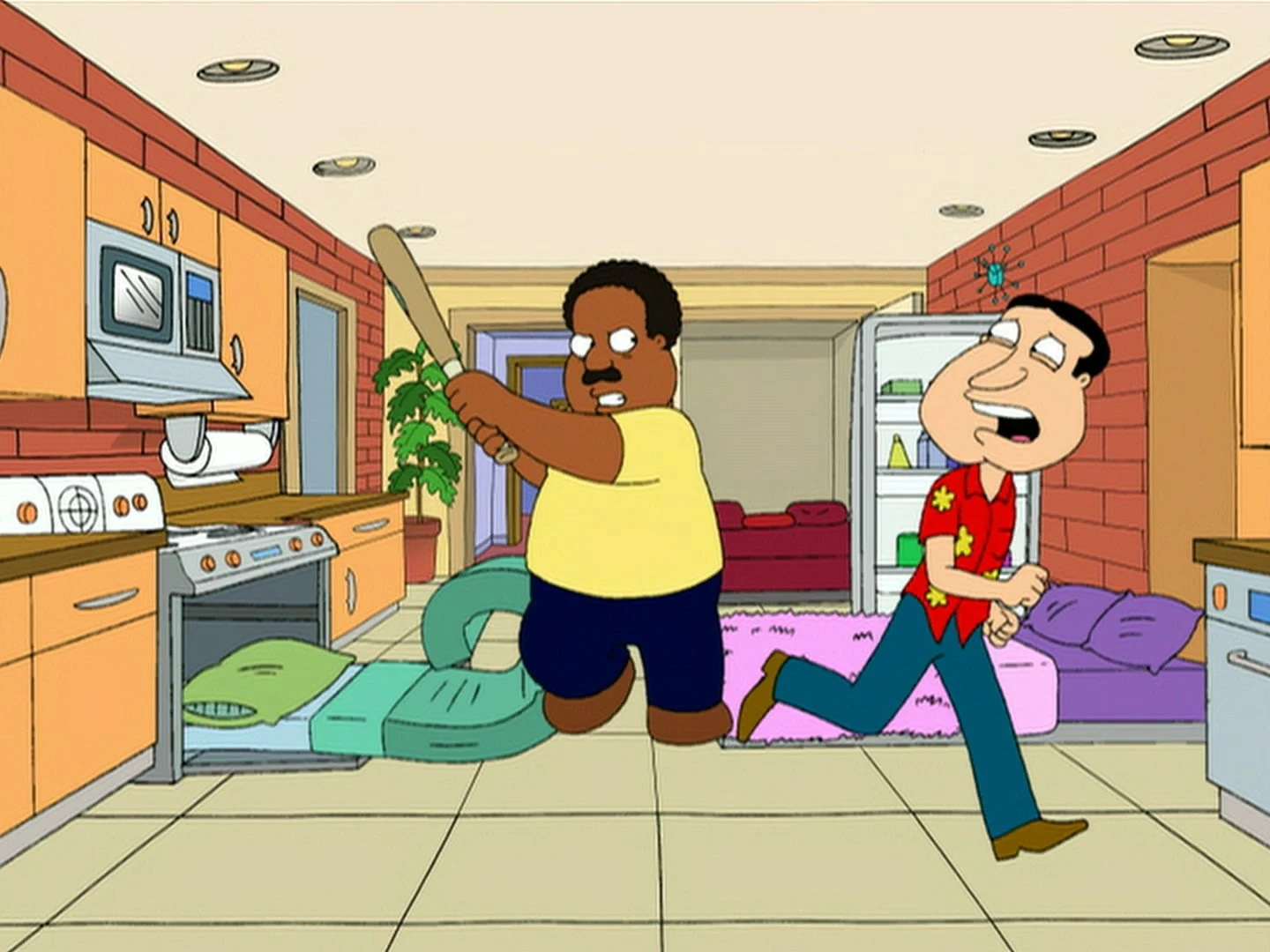 Cleveland and Quagmire's Relationship | Family Guy Fanon Wiki | Fandom