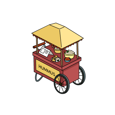White People Like Hummus Cart | Family Guy Game Wiki | Fandom