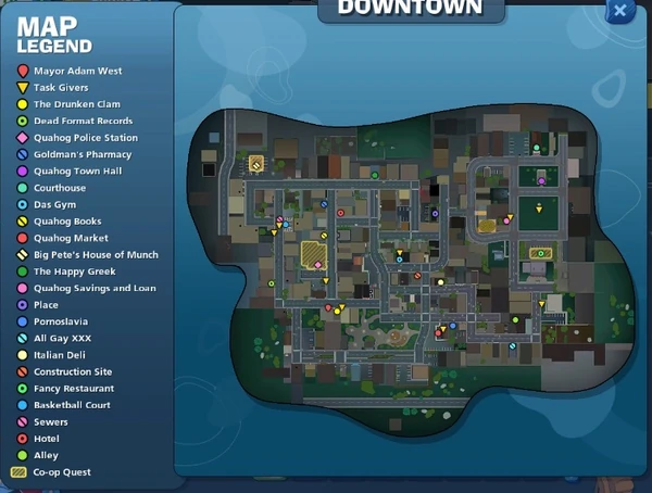 Downtown | Family Guy Online Wiki | Fandom