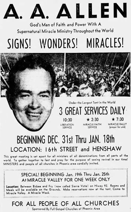 A.A. Allen | FamousPeopleEverywhere Wiki | Fandom