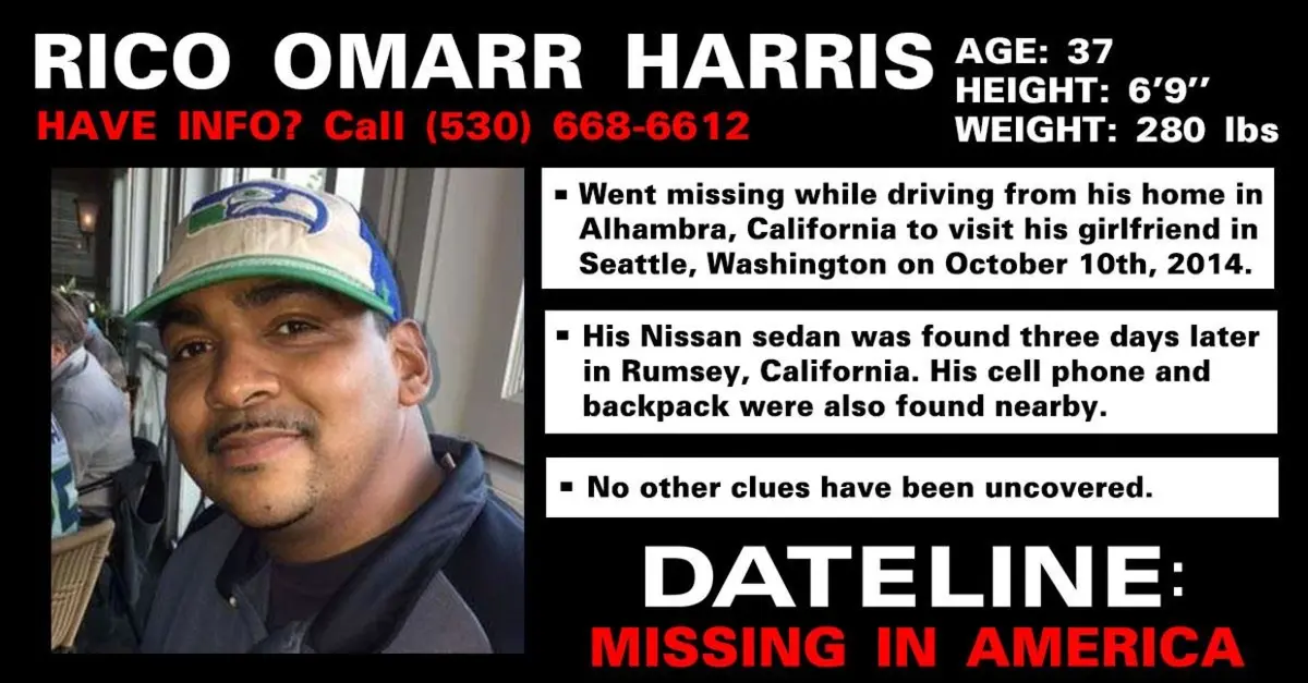 Rico Harris | FamousPeopleEverywhere Wiki | Fandom