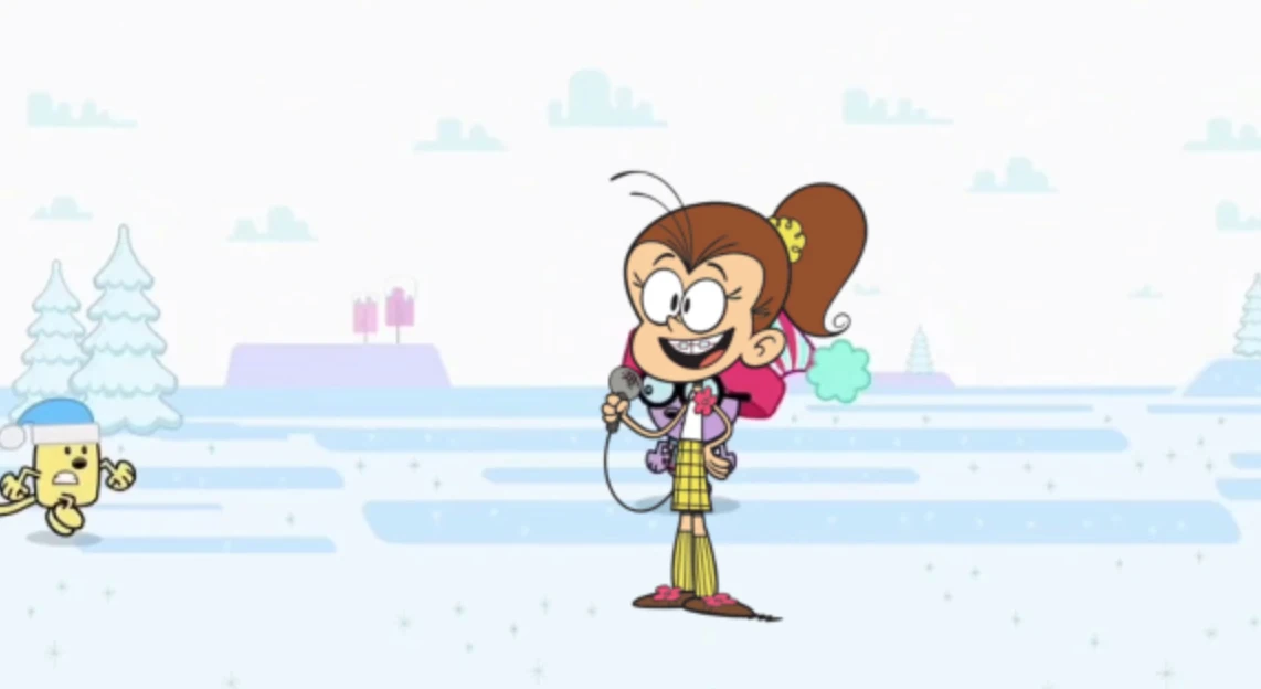 Luan loud spinning in snow dat | Fan Animated Spinning Wiki | Fandom