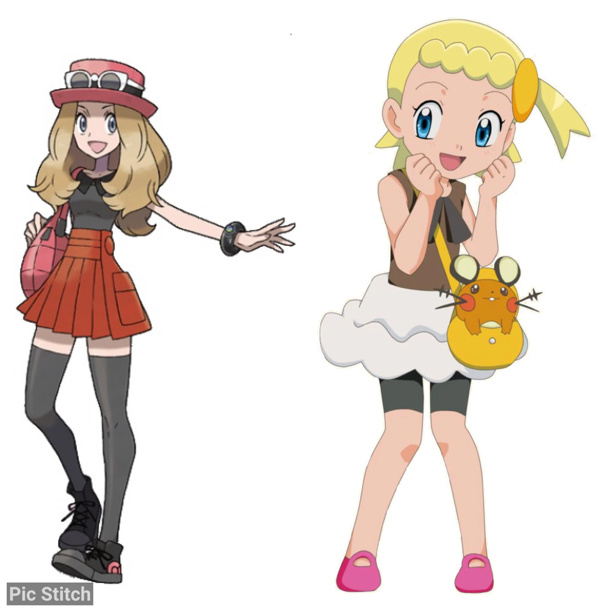 Serena and bonnie | Fan Animated Spinning Wiki | Fandom