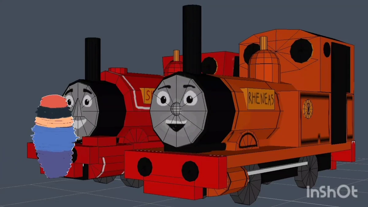 Shorts 67: Sir Handel and Peter Sam gets the Armourship Tornado | Fan ...