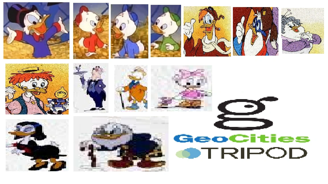Disney's DuckTales characters seen on Stephen's Cartoon Page from ...