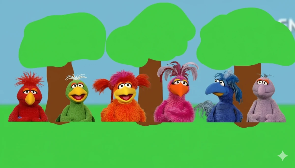 The Muppet Birds in the Park sets in 1988 (Gemini) | Fan art Fun Wiki ...