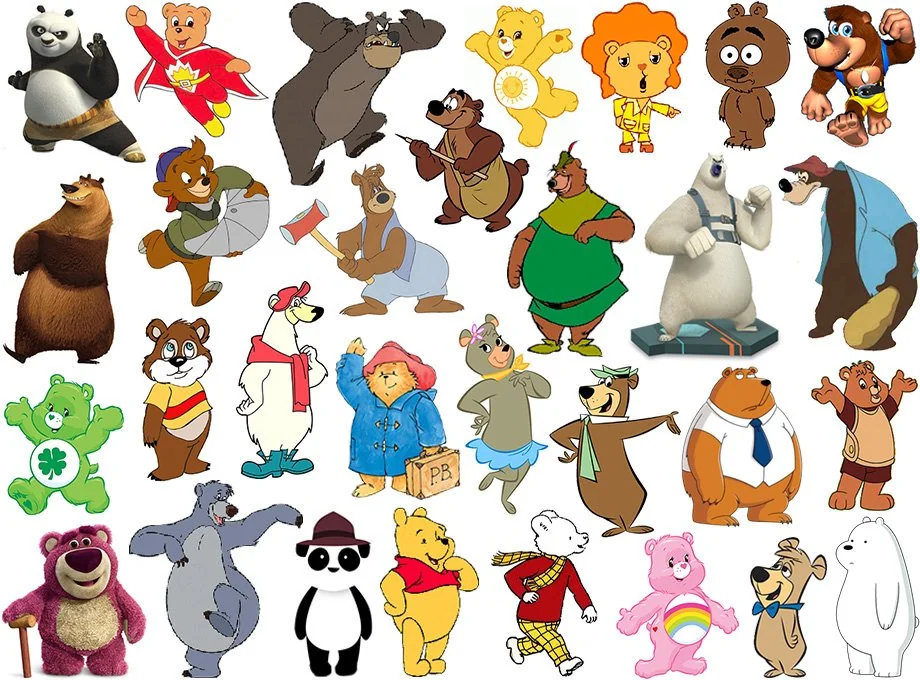 Famous Cartoon Bears by mnwachukwu16 (DeviantArt stuff) | Fan art Fun ...