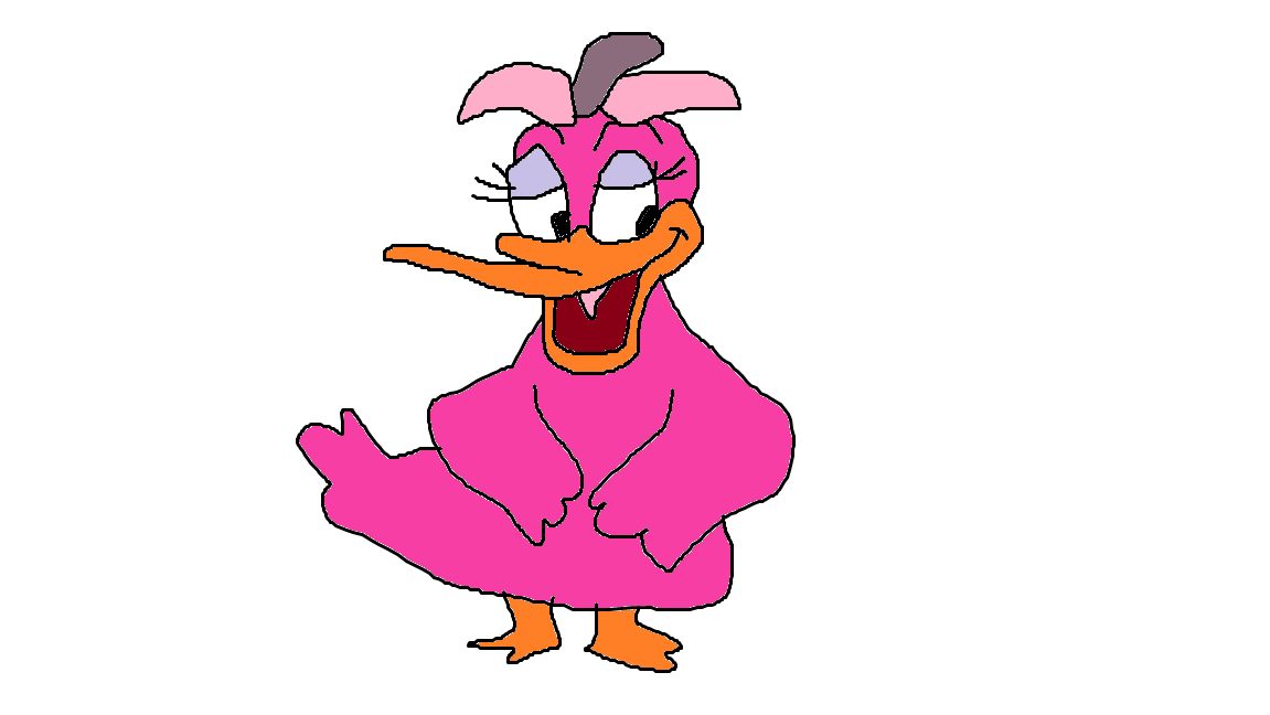 Shirley Bird in Style of Daisy Duck (art STUFF) | Fan art Fun Wiki | Fandom