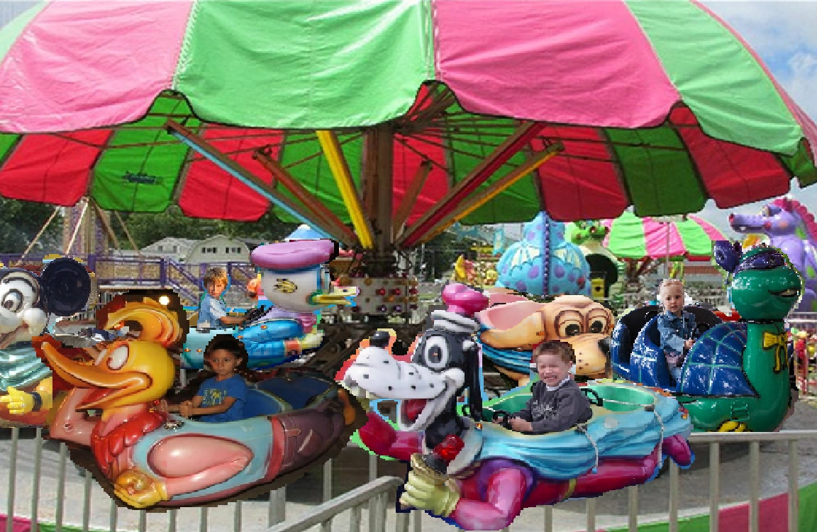 Unattracted Disney Jet rides in language fairgrounds III (Amusement ...