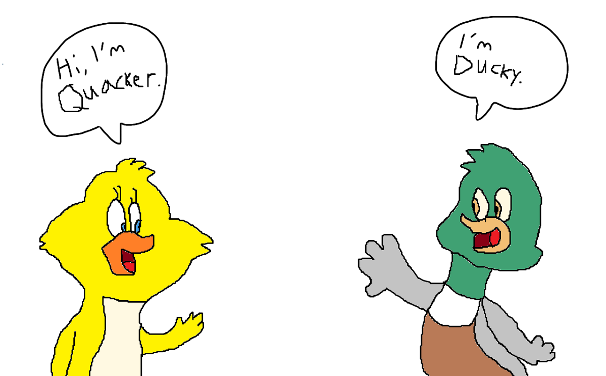Quacker Meets Ducky by JoeyHensonStudios (DeviantArt stuff) | Fan art ...