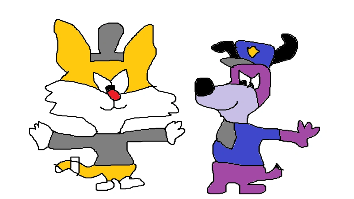 Rowdy and Peanut (Ken Mundie style) (art STUFF) | Fan art Fun Wiki | Fandom