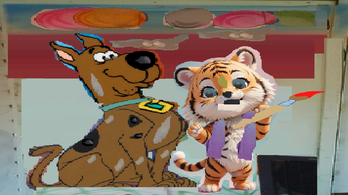 Brighton Pier's bad fairground art murals (Theme Parks Wiki stuff) | Fan art Fun Wiki | Fandom