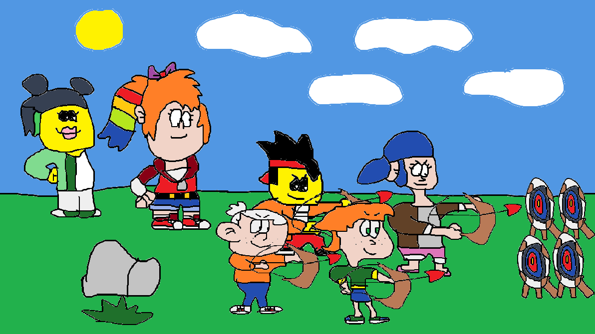 Toon-Olympics EP02 : Archery by SidabaTheToonLord (DeviantArt stuff ...