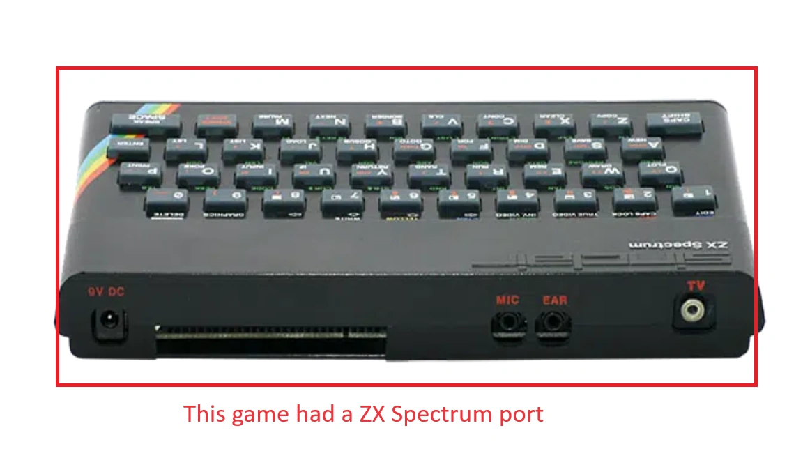 What if the game had a ZX Spectrum port by MaxietheFox2005 (DeviantArt ...