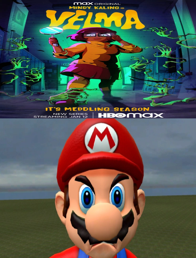 Mario Hates Velma (2023) by MaxietheFox2005 (DeviantArt stuff) | Fan ...