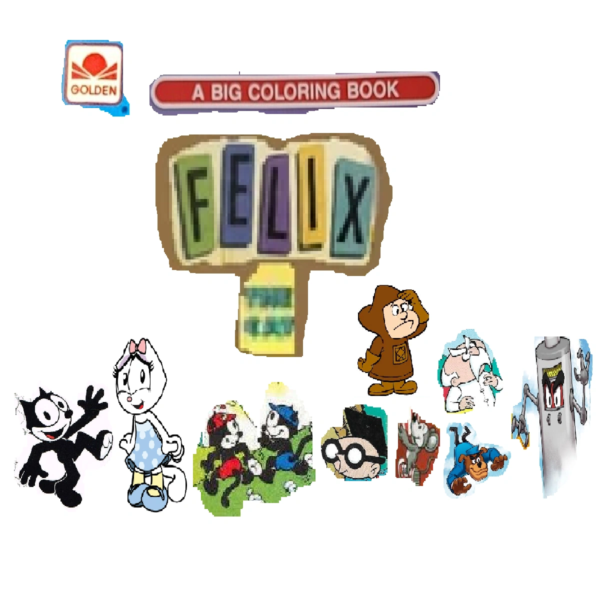 felix the cat coloring book