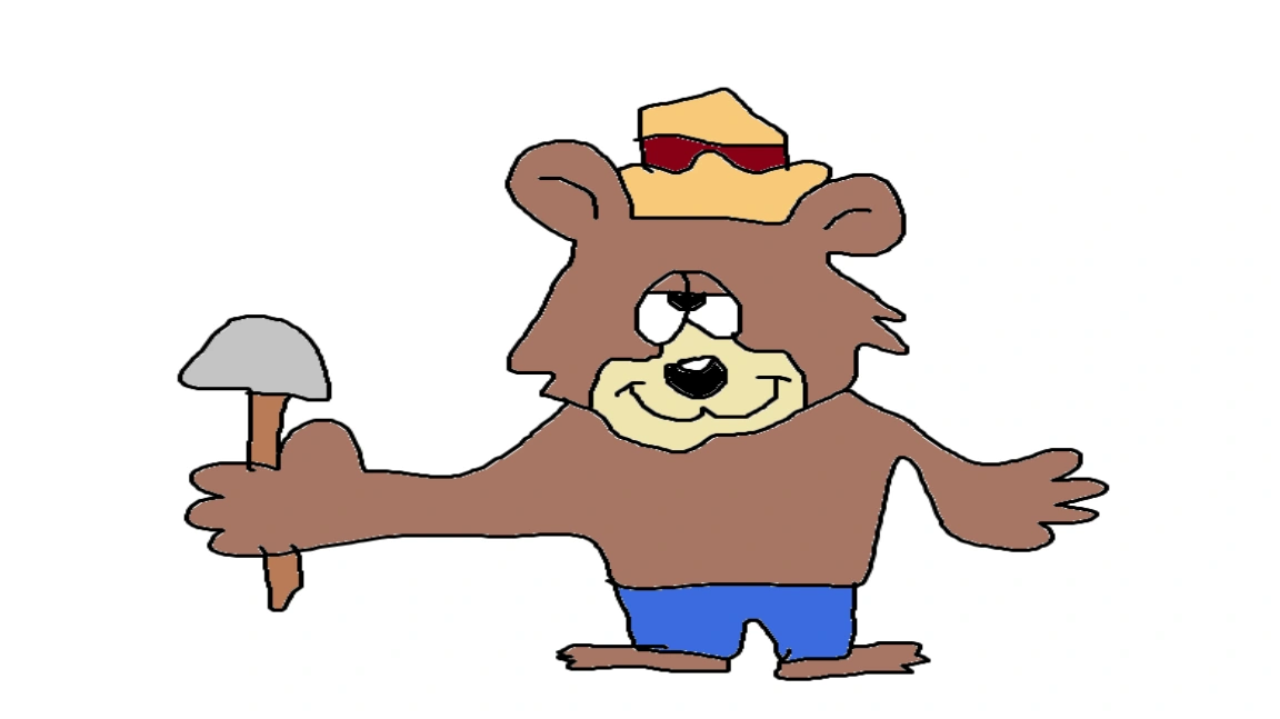 how to draw smokey the bear step by step