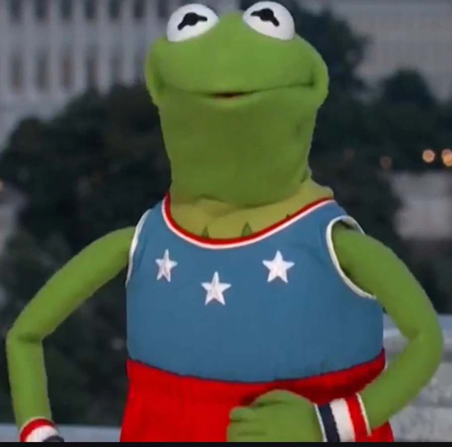 Kermit the Frog Wears A Capitol Fourth Shirt V3 | Fan art Fun Wiki | Fandom