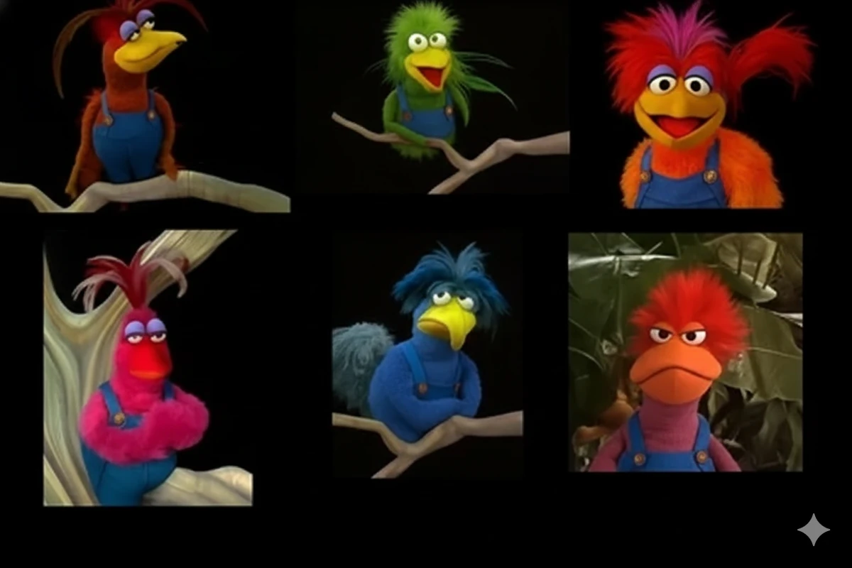 The Muppet Birds (Gemini) | Fan art Fun Wiki | Fandom