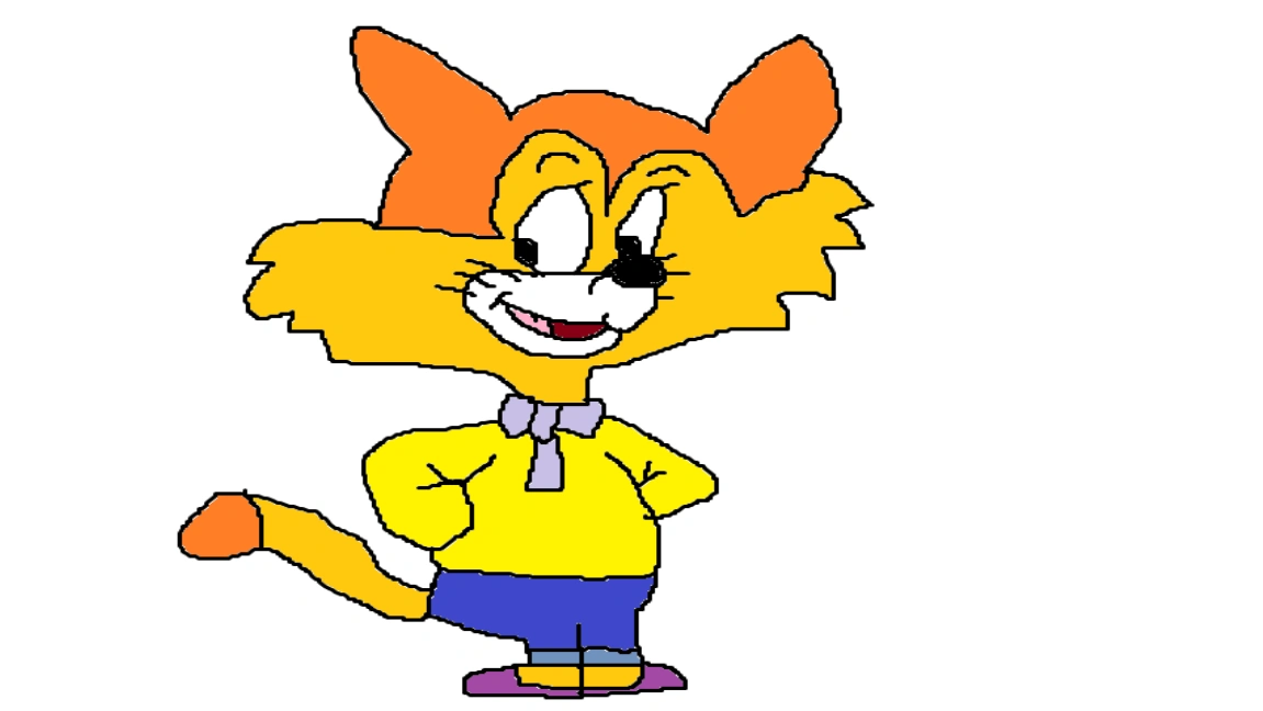 Leopold the Cat in style of Bonkers D. Bobcat (art STUFF) | Fan art Fun ...