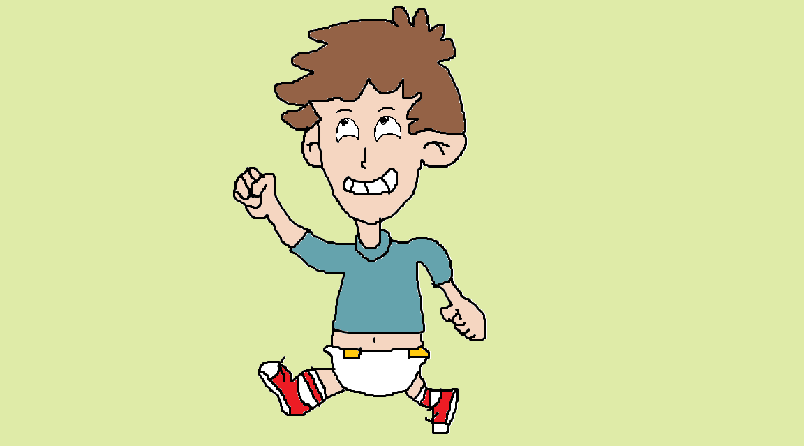 A kid in diapers (art STUFF) | Fan art Fun Wiki | Fandom