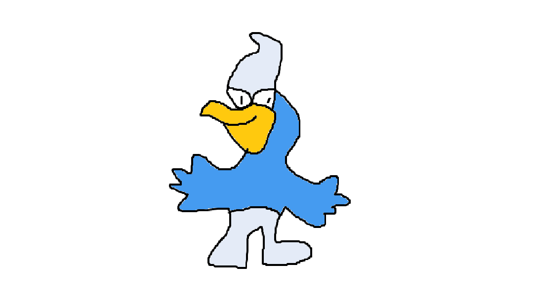 Duke Bird as a Smurf (art STUFF) | Fan art Fun Wiki | Fandom