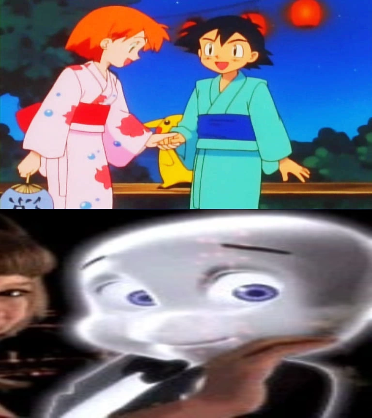 Casper the Friendly Ghost loves PokeShipping by MaxietheFox2005 (DeviantArt stuff) | Fan art Fun ...