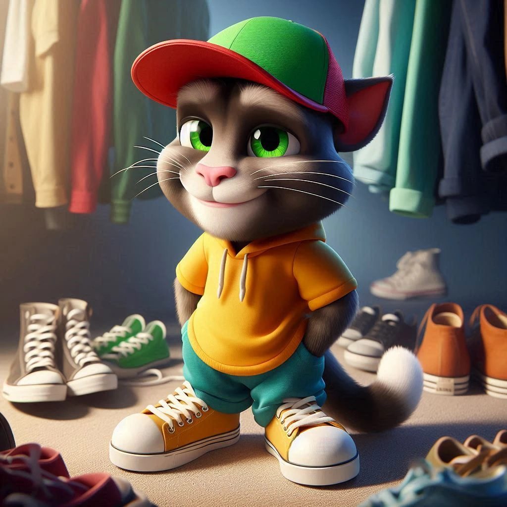 Talking Tom the school kid (AI stuff) | Fan art Fun Wiki | Fandom