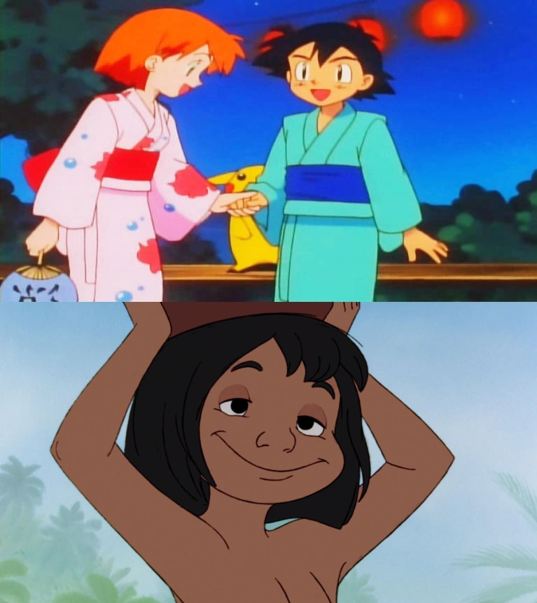 Mowgli loves PokeShipping by MaxietheFox2005 (DeviantArt stuff) | Fan art Fun Wiki | Fandom