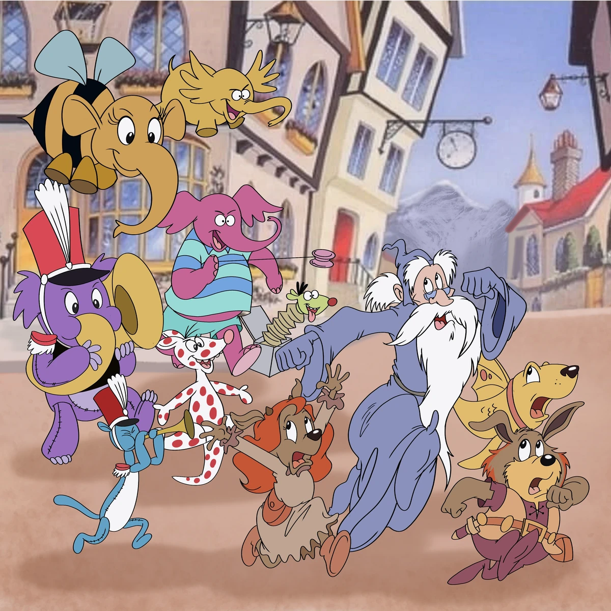 Heffalumps and Woozles in The Dreamstone | Fan art Fun Wiki | Fandom