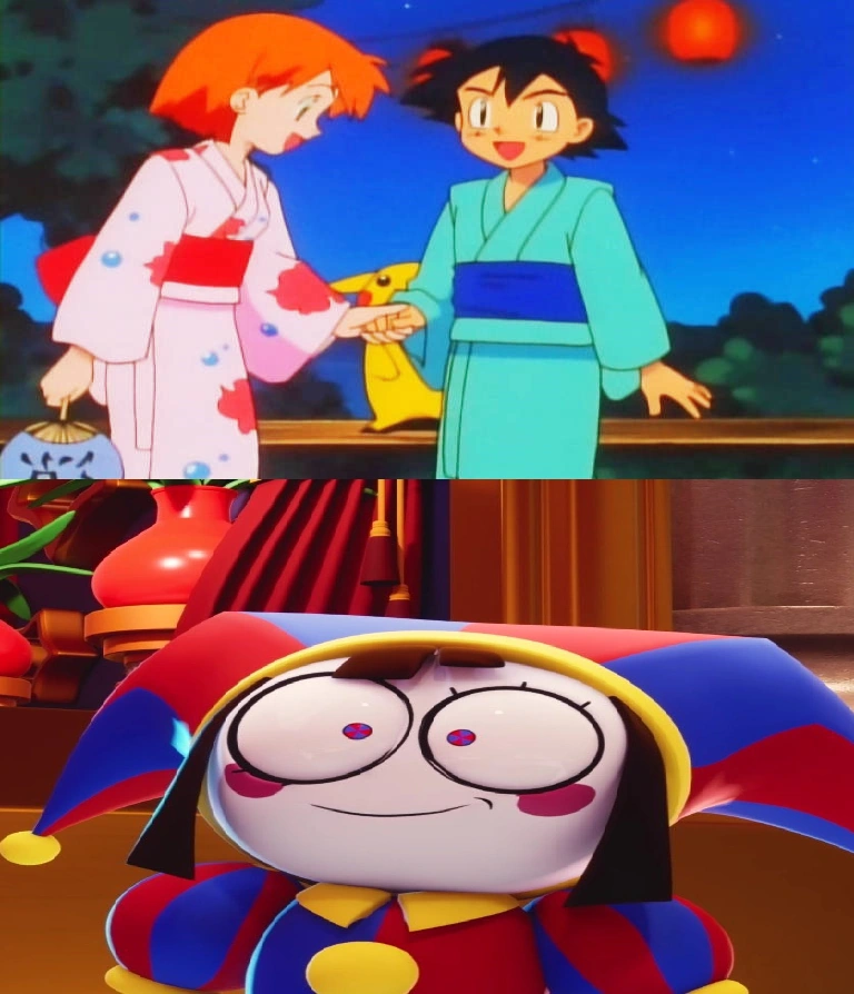 Pomni loves PokeShipping by MaxietheFox2005 (DeviantArt stuff) | Fan art Fun Wiki | Fandom