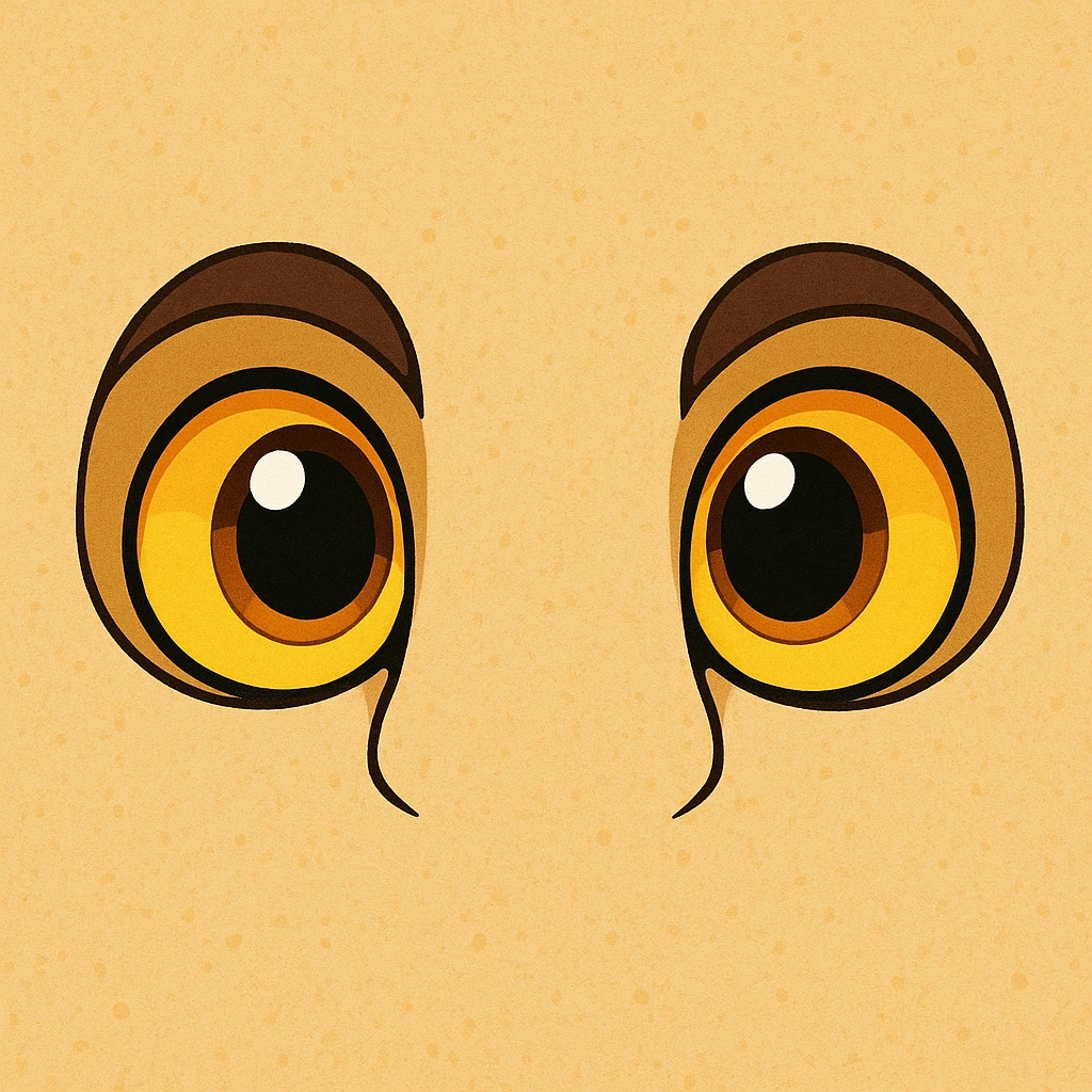 Cartoon vector stock - Lion eyes (Copilot AI stuff) | Fan art Fun Wiki | Fandom