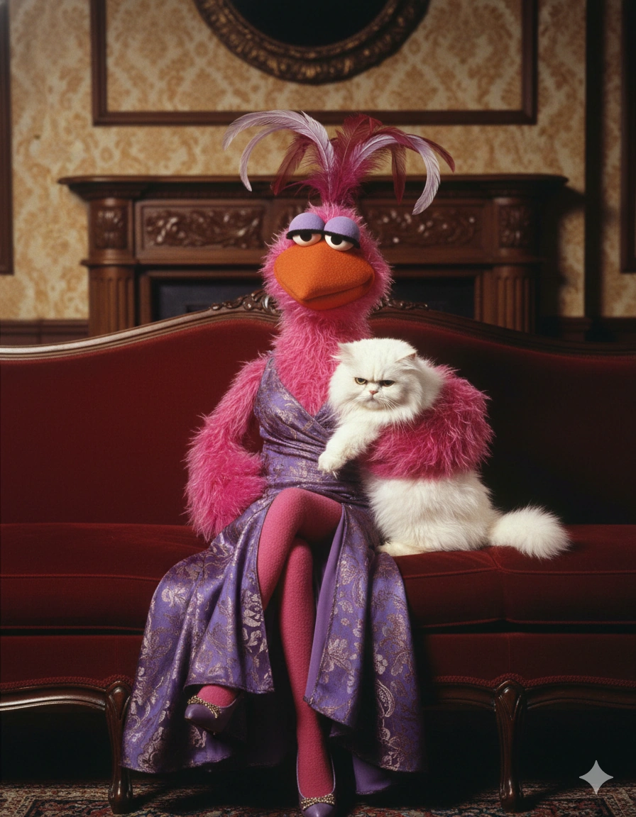 Shirley Bird as a generic woman (Muppet Wiki stuff) | Fan art Fun Wiki ...