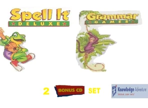 2 Bonus CD Set - Spell It Deluxe, Grammar Games (CD-ROM, Knowledge ...