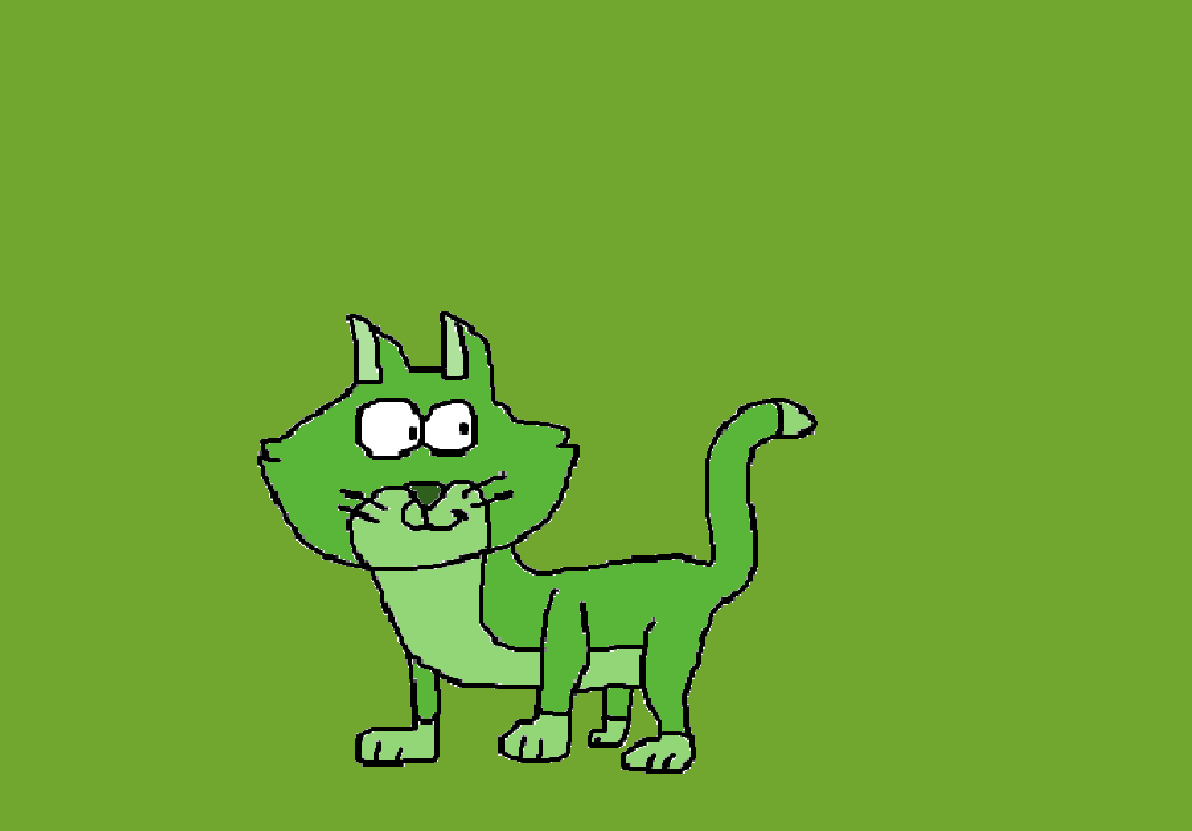 how to draw beast boy as a cat
