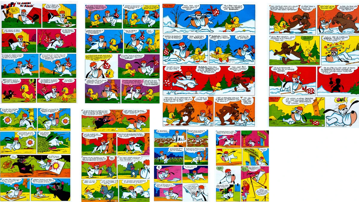 Droopy in Race to the Sun | Fan art Fun Wiki | Fandom