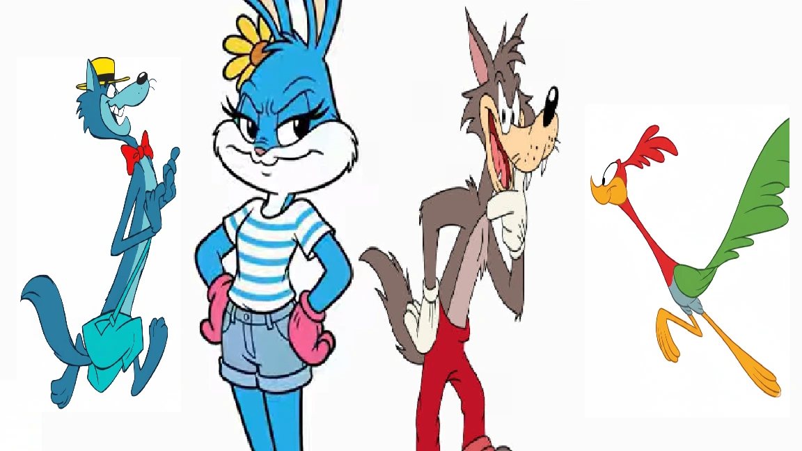 Jinxy the Rabbit and Wolfy with Rock Runner and Henry Wolf by ...