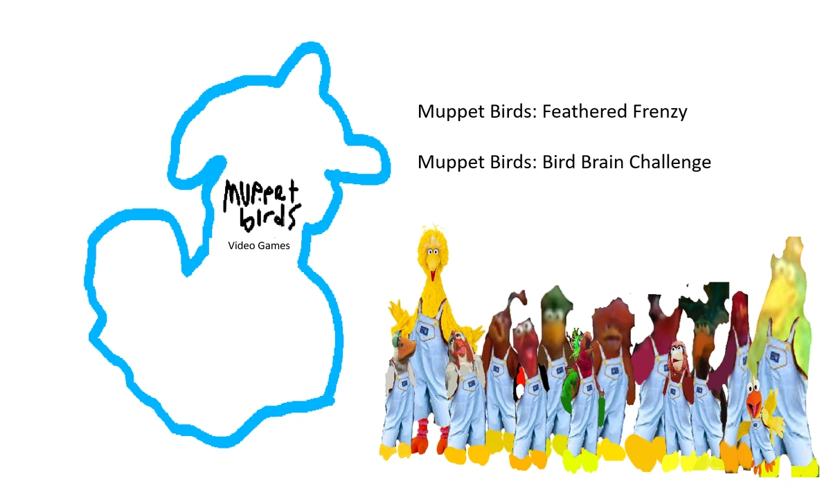 Muppet Birds Video Games | Fan art Fun Wiki | Fandom