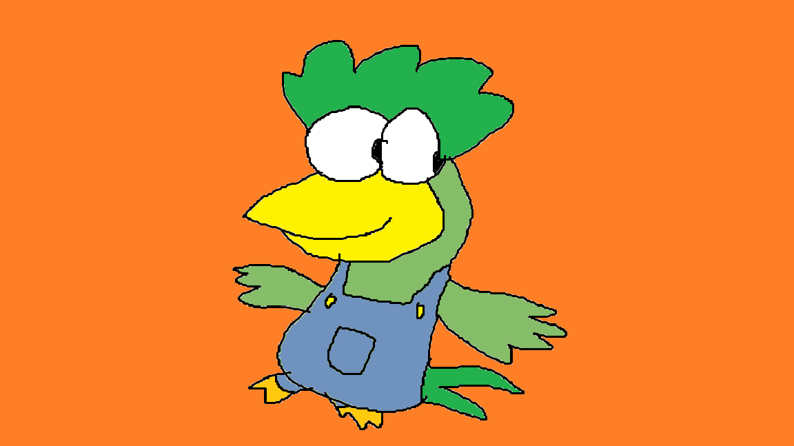 Clyde Bird Wears Overalls by SidabatheToonLord (DeviantArt stuff) | Fan ...