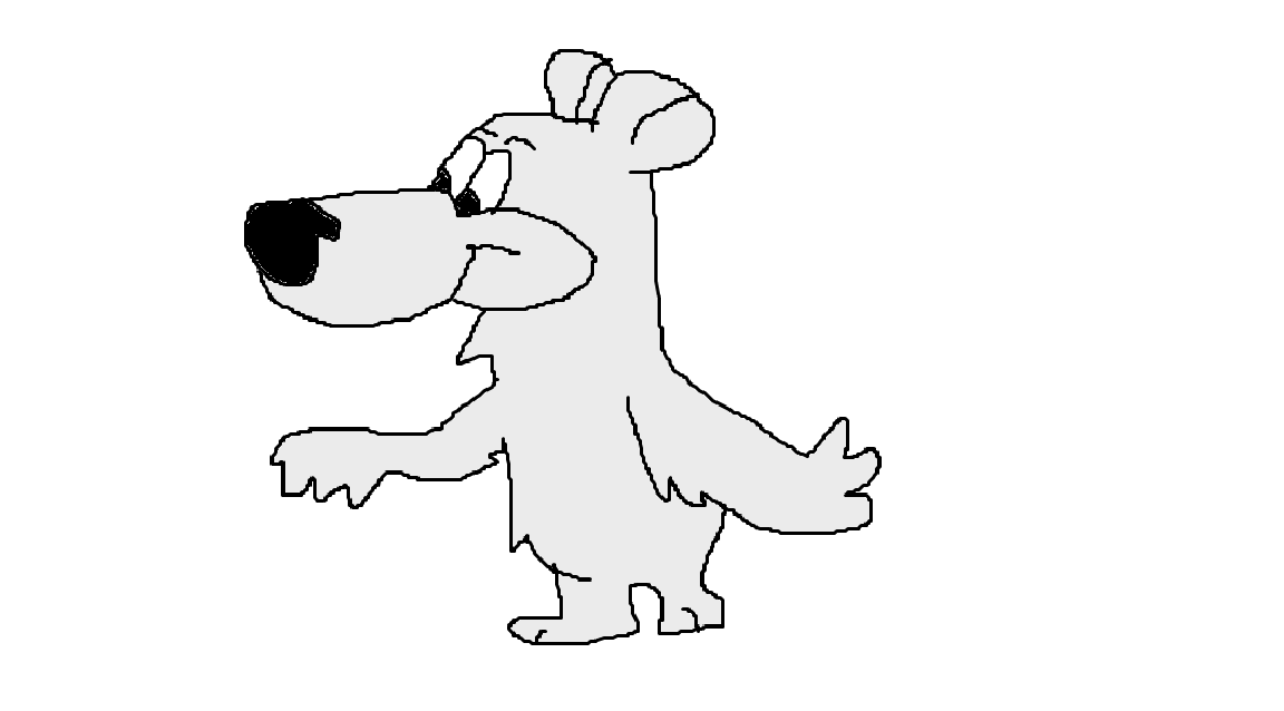 Maxie the Polar Bear in style of Breezly Bruin (art STUFF) | Fan art ...