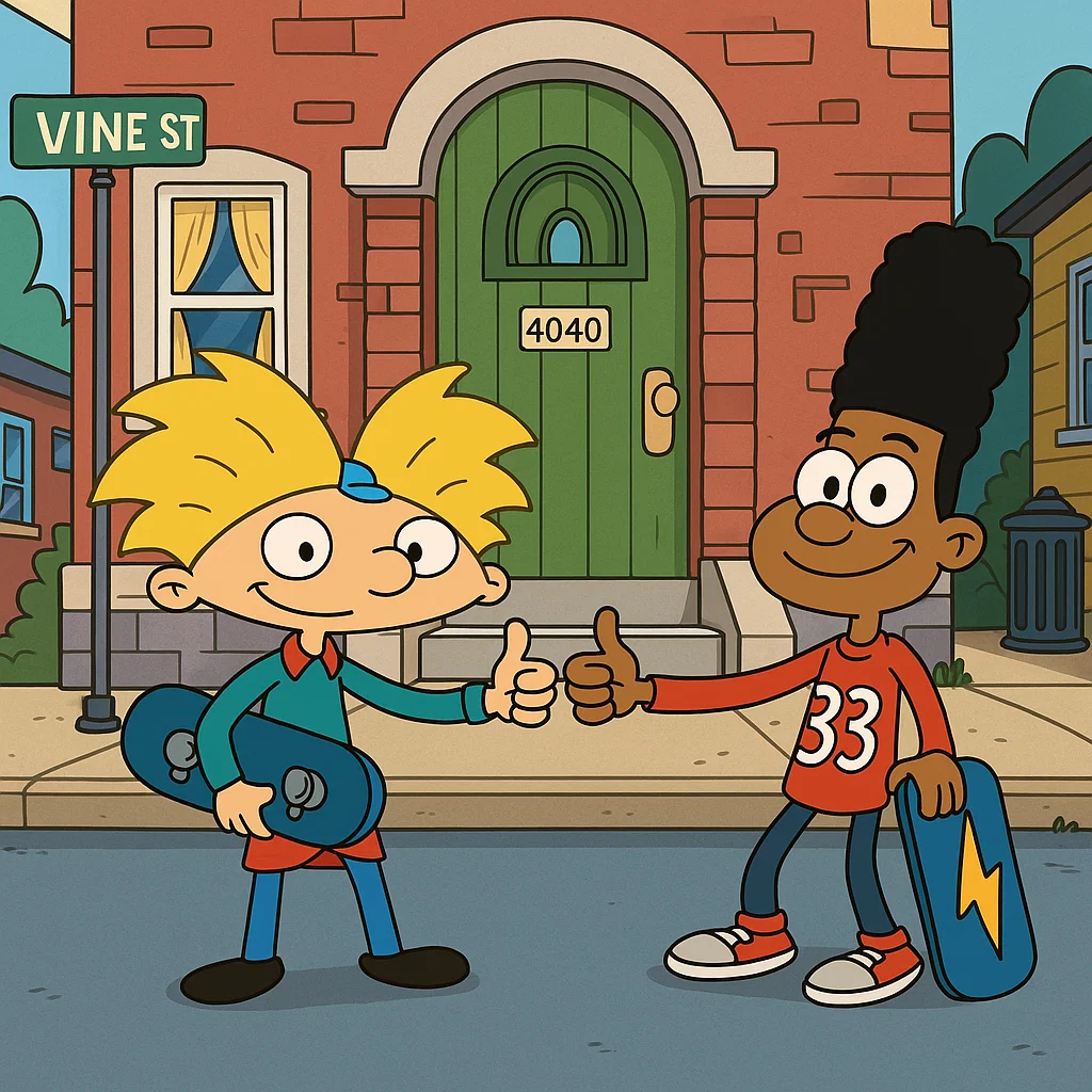 Arnold and Gerald in The Loud House Style! by mnwachukwu16 (DeviantArt ...