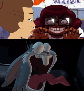 Bugs Bunny is Scared of Scary Velma by MaxietheFox2005 (DeviantArt ...