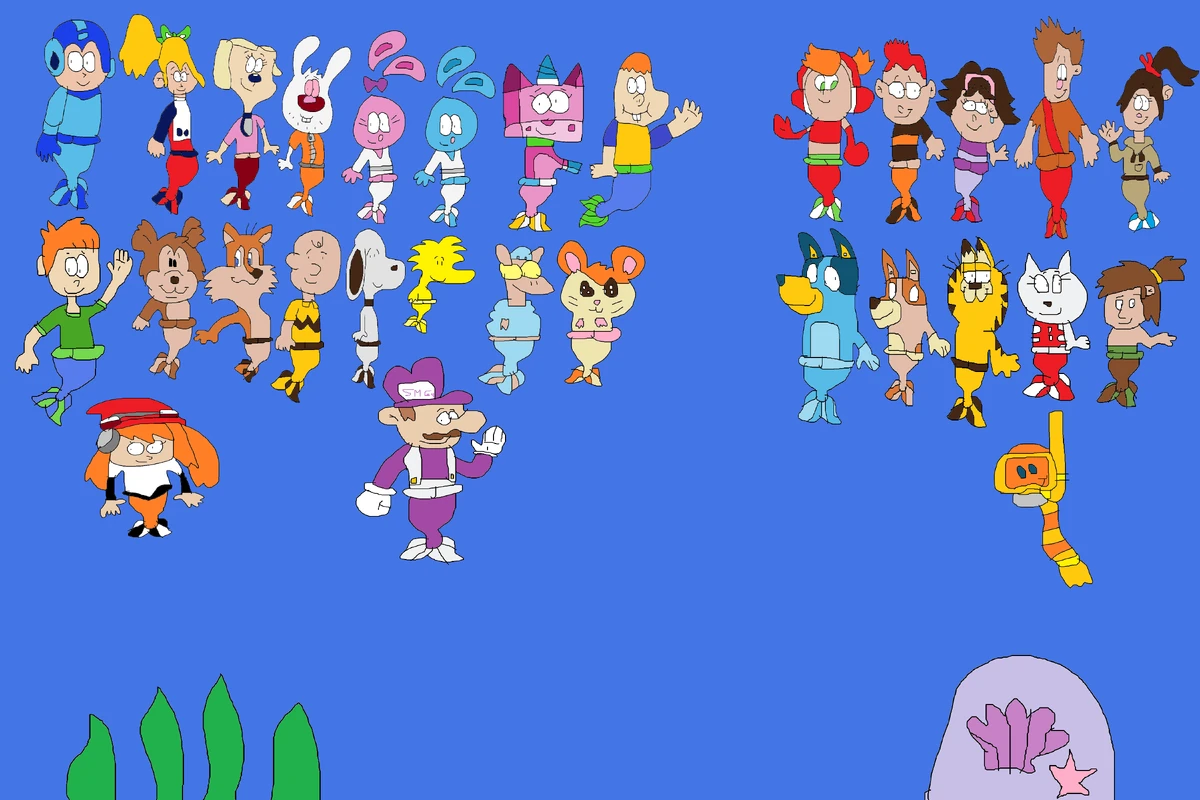 Toon Mer-May Day 29 by SidabaTheToonLord (DeviantArt stuff) | Fan art ...